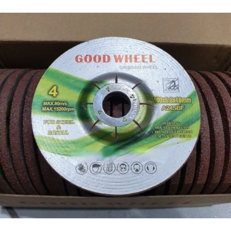 Jual Good wheel 4 x6mm batu gerinda poles 4 inch - mata gurinda 4x6mm ...