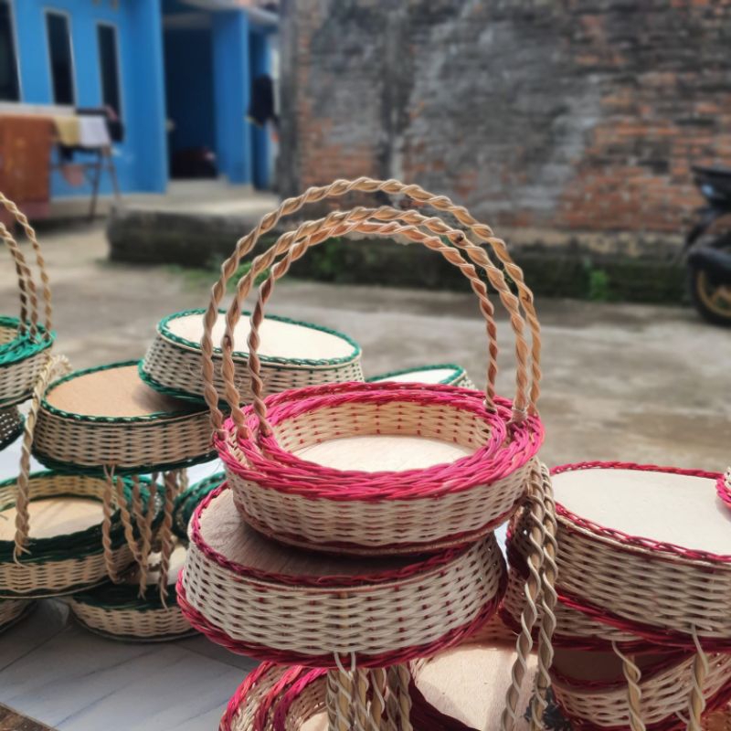 Jual kranjang buah keranjang rotan parcel | Shopee Indonesia