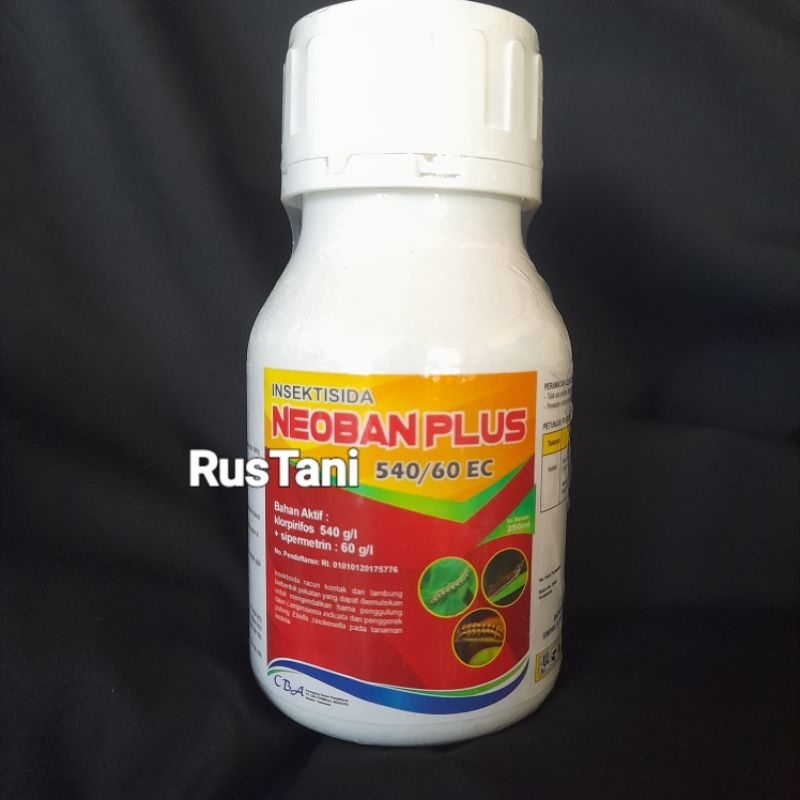 Jual Insektisida NEOBAN PLUS 540/60EC 250ml BA : Klorpirifos ...