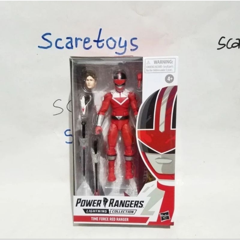 Power Rangers Time Force Red Ranger Figure Toku Toy Box: Power Rangers