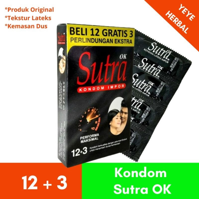Jual Kondom Sutra OK Hitam isi 12 | Shopee Indonesia