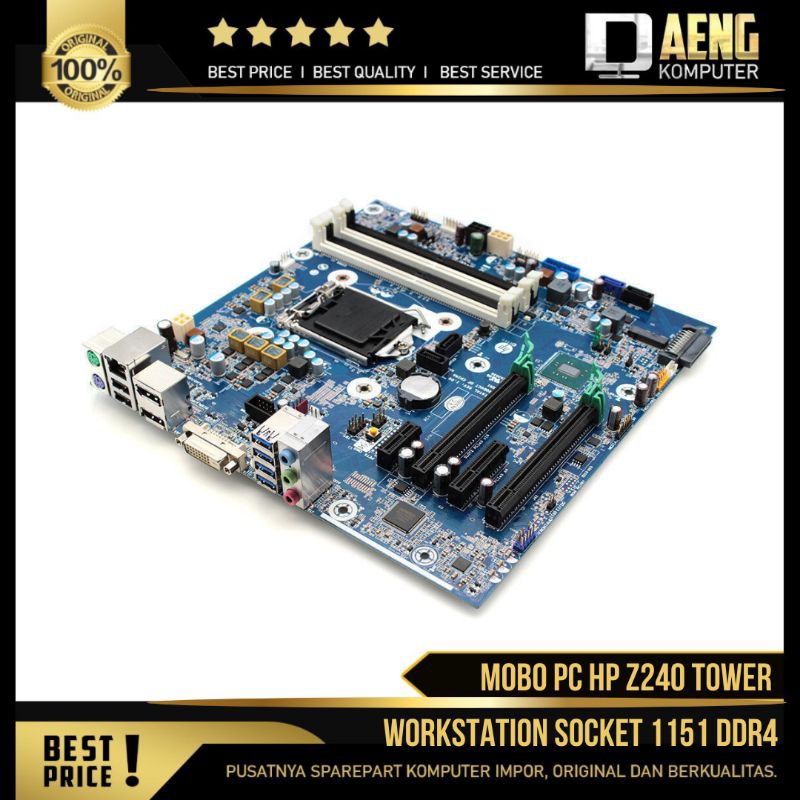Jual Motherboard Mainboard Mobo PC HP Z240 Tower Workstation Socket ...