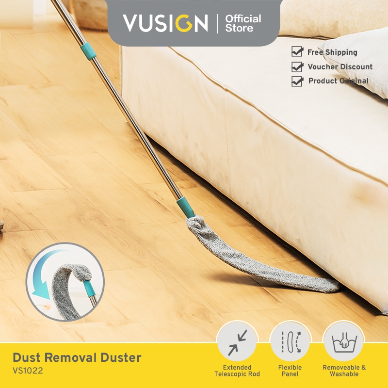 Jual Vusign Kemoceng Microfiber Fleksibel / Dust Removal Duster Tarik ...