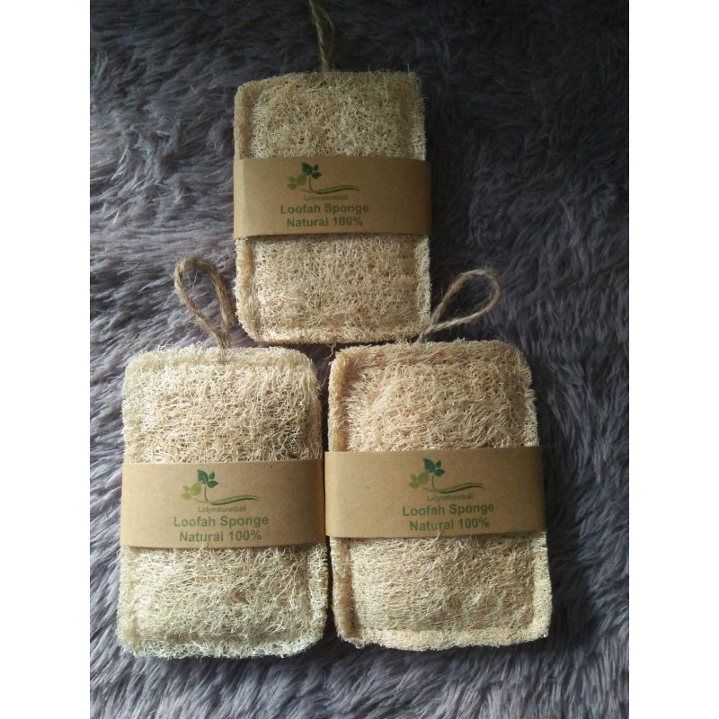 Jual Loofah Sponge Lapis dua natural 100% | Shopee Indonesia