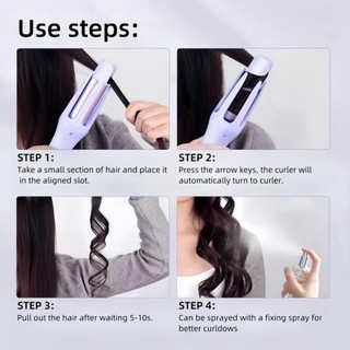 Jual Alat Pengeriting Rambut Otomatis Untuk Rambut Halus Tanpa Merusak ...