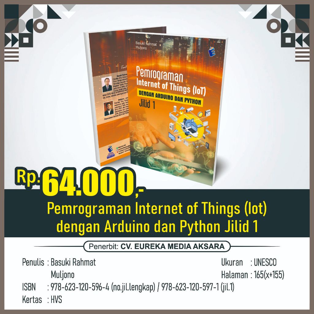 Jual Pemrograman Internet Of Things Iot Dengan Arduino Dan Python