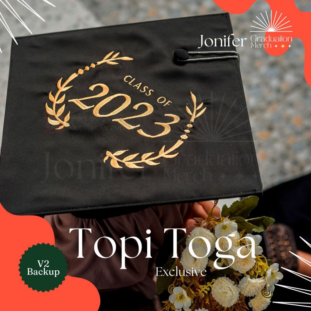 Jual Topi Toga Wisuda Premium - Exclusive Square Graduation Cap ...