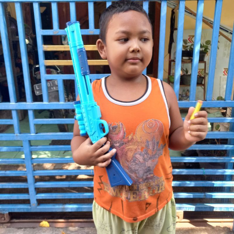 Jual mainan senapan plus isi JUMBO | Shopee Indonesia
