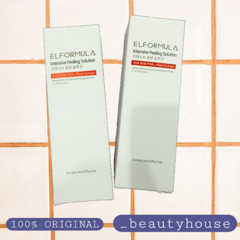 Jual [ORIGINAL NEW] ELFORMULA Intensive Peeling Solution - Serum Exfoliasi Wajah Mencerahkan ...