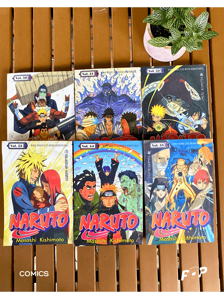 Jual Komik Naruto Vol 50-55 Cabutan - Masashi Kishimoto (Preloved/Bekas) | Shopee Indonesia