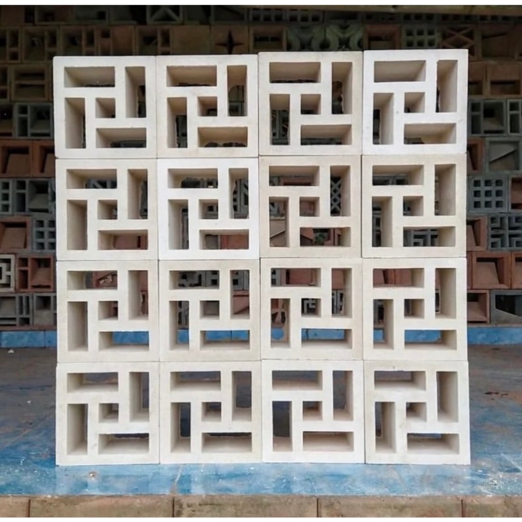 Jual Roster Beton Minimalis/Loster Beton Minimalis Motif Kincir ...