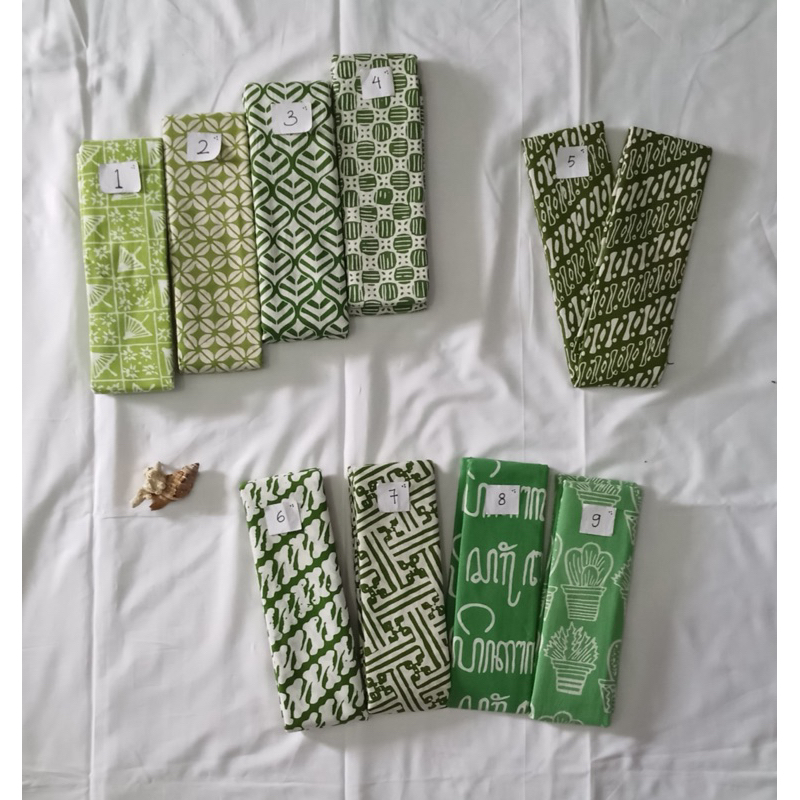 Jual KAIN BATIK CAP / SARUNG BATIK CAP - UKURAN 2 METER EDISI WARNA IJO ...