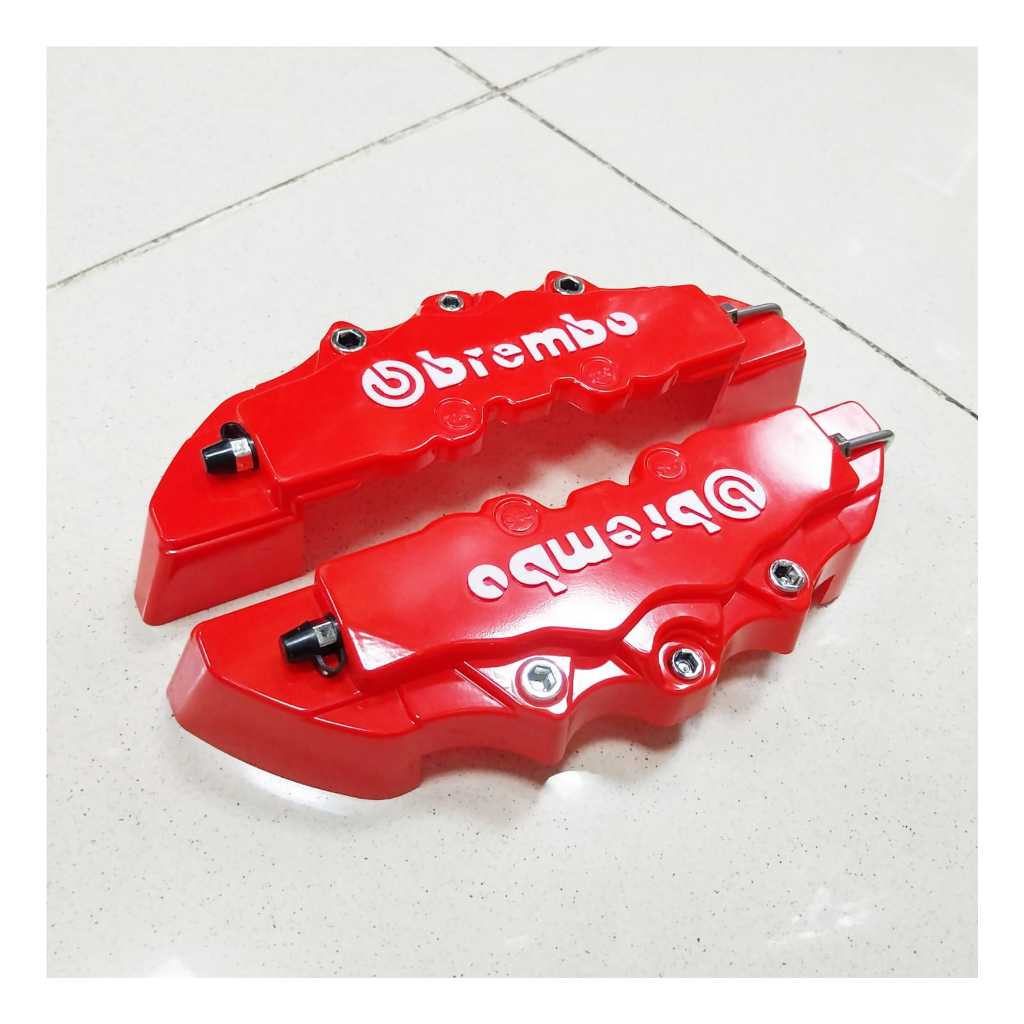 Jual Cover Rem Cakram Mobil Merah Bagian Ban Depan | Shopee Indonesia