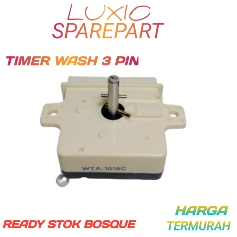 Jual TIMER MESIN CUCI SHARP | TIMER WASHING 3 PIN | TIMER WASH SOKET 3 ...