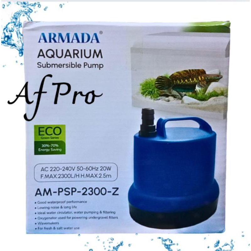 Jual ARMADA AM PSP 2300 Z POMPA KOLAM AQUARIUM SUBMERSIBLE PUMP ...