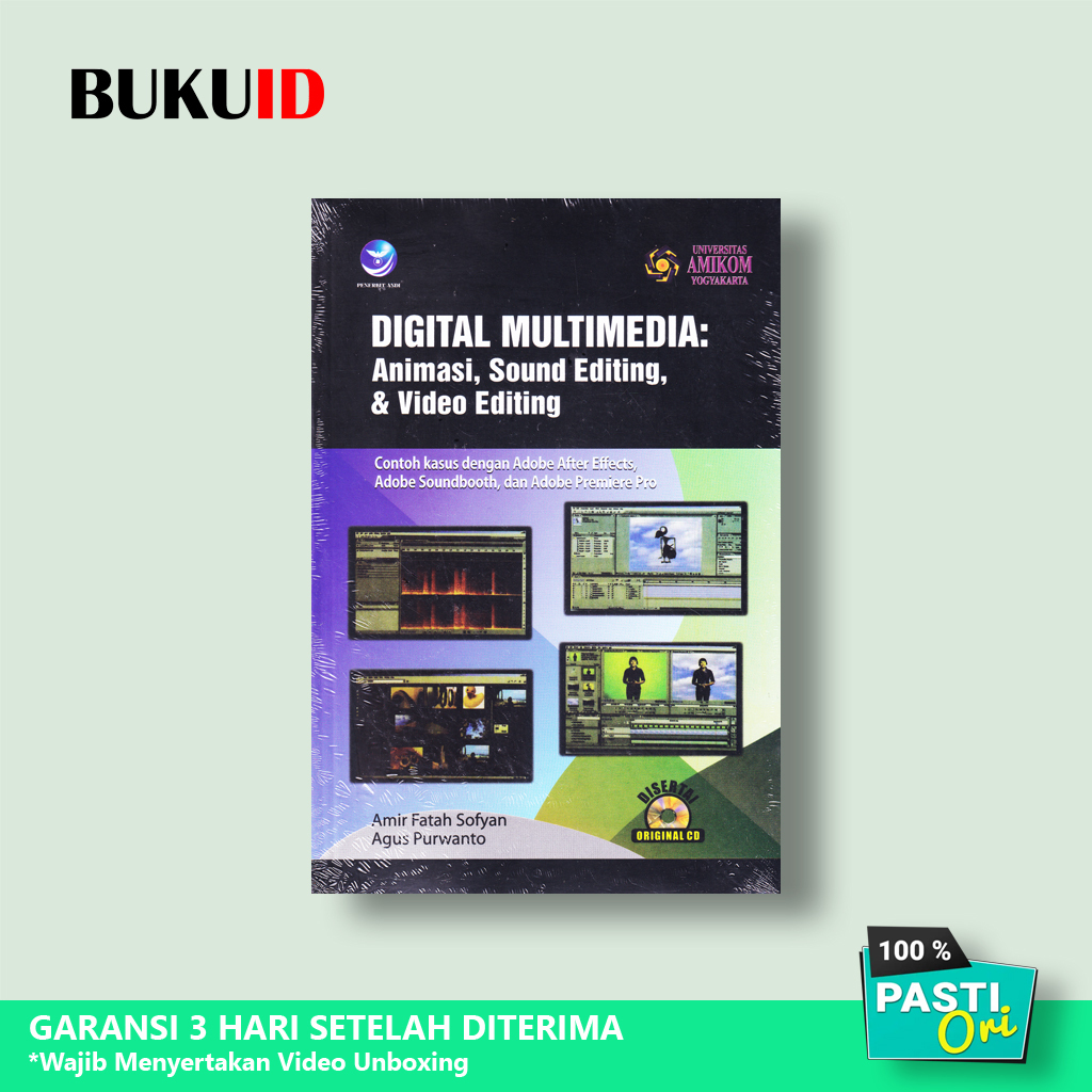 Jual Buku Digital Multimedia : Animasi, Sound Editing Dan Video Editing ...