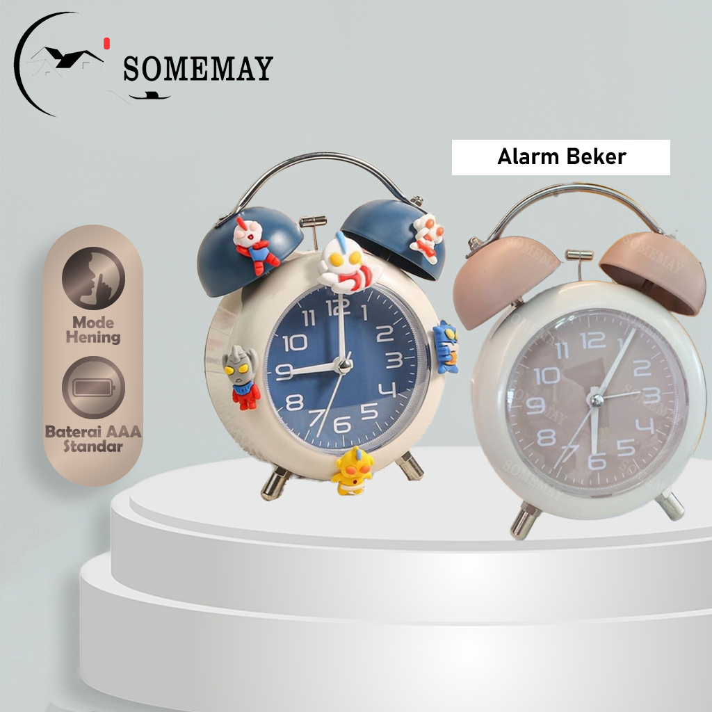 Jual SOMEMAY Jam Alarm F18/ Jam Beker Kring / Jam Weker / Jam Beker ...