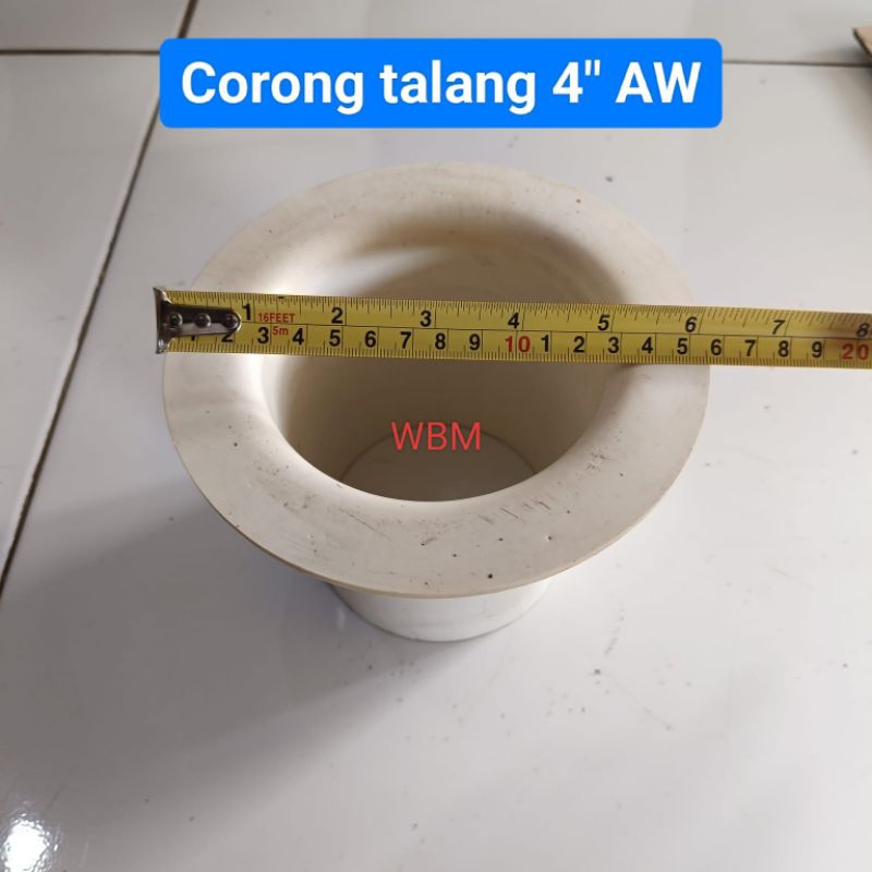 Jual Corong talang pvc 4 inchi AW tebal | Shopee Indonesia