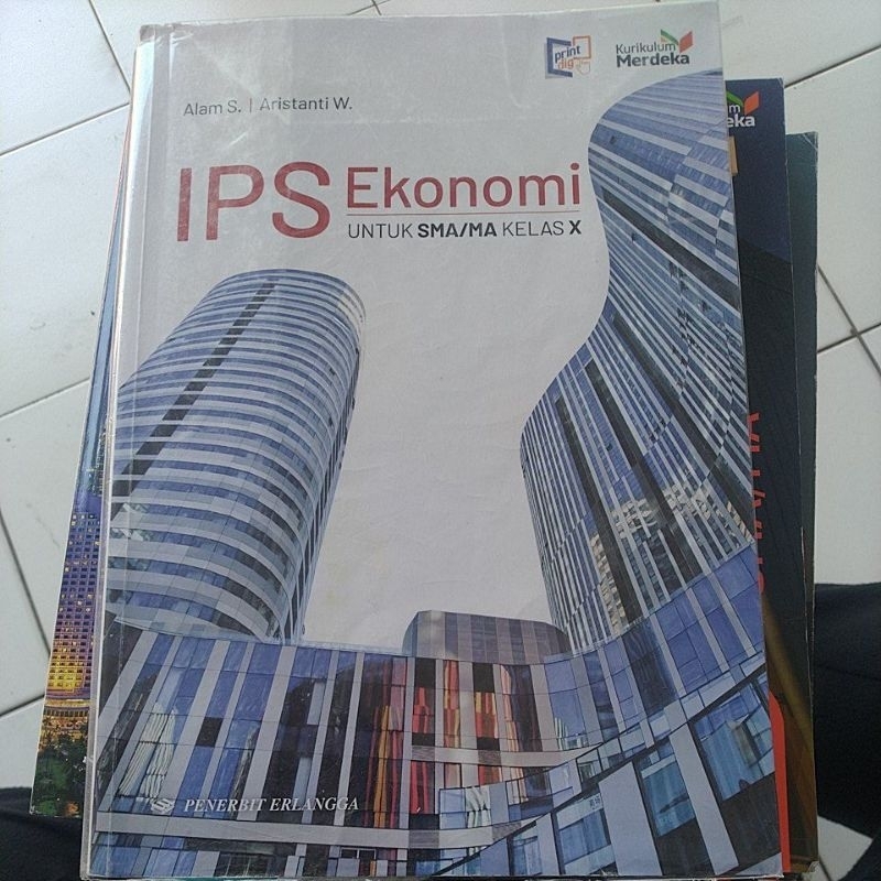 Jual Buku IPS Ekonomi Kelas 10 Alam S Kurikulum Merdeka Erlangga | Shopee Indonesia