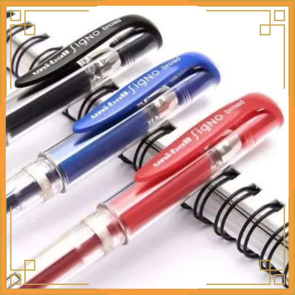Jual SIGNO Pena tinta gel uniball 1.0 (pcs) | Shopee Indonesia