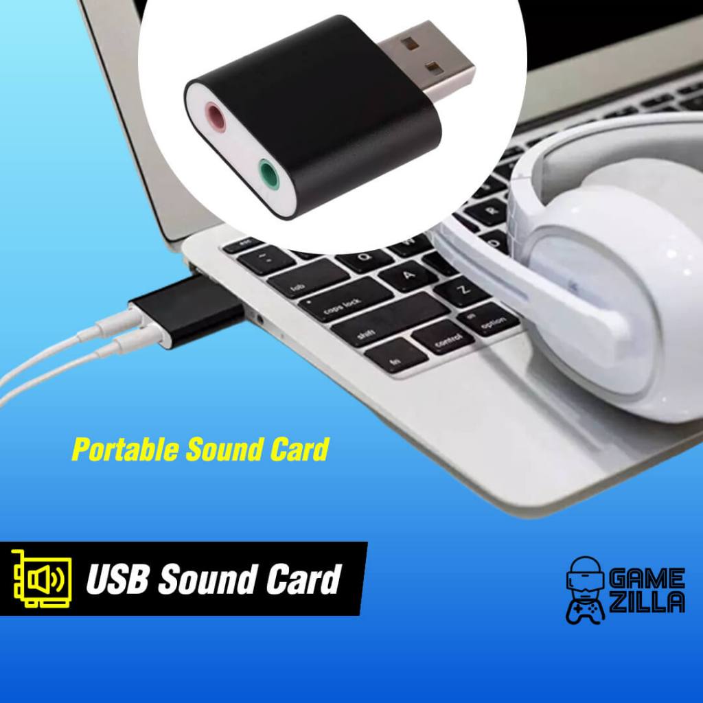 Jual Converter Soundcard 7.1 USB Audio Interface Adapter Eksternal ...