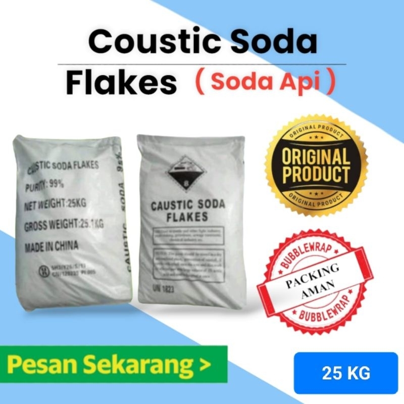Jual Caustic soda 25kg | Shopee Indonesia