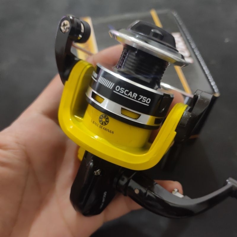Jual reel katrol pancing tora oscar 750 spool metal | Shopee Indonesia
