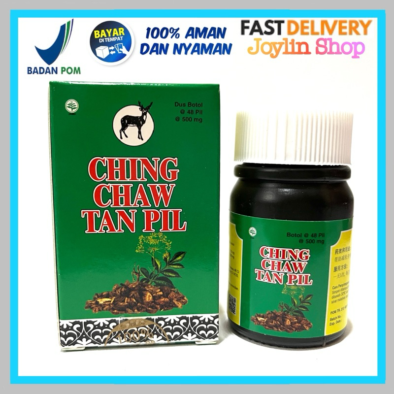 Jual CHING CHAW TAN 48 PIL CING CAU TAN PEGAL LINU CHING CHAU TAN ...