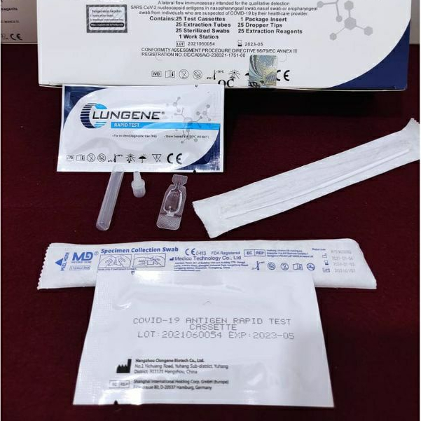 Jual Best Seller tes mandiri swab antigen test kit 1 set / ecer ...
