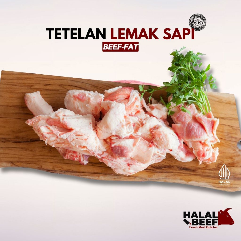 Jual Tetelan Lemak Sapi Segar & Halal - Beef Fat | Shopee Indonesia