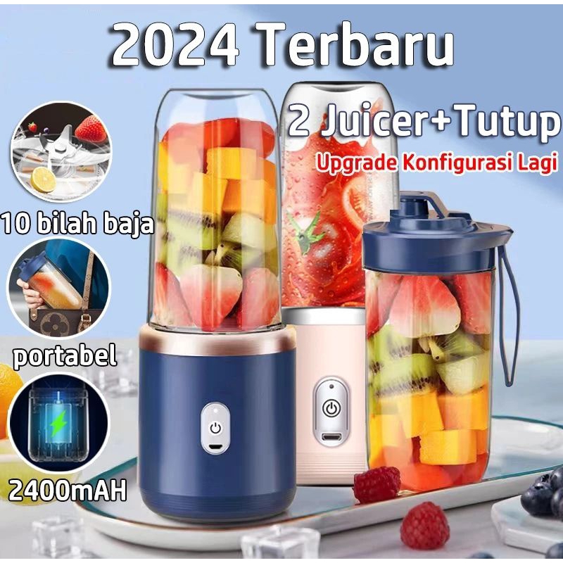 Jual BLENDER JUICER KLEVO MIXXO 2 ISI 2 GELAS 1 TUTUP | Shopee Indonesia