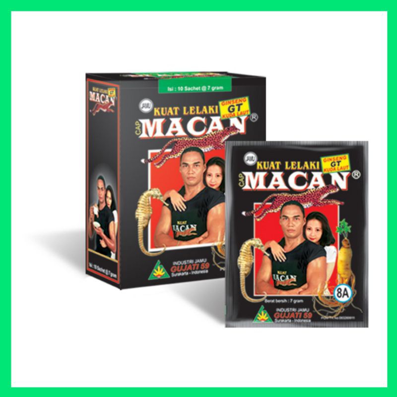 Jual BPOM jamu kuat lelaki pria cap macan obat kuat pria tahan lama ...