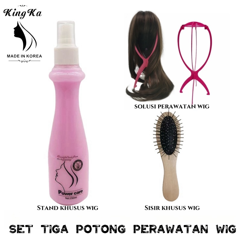 Jual 【King Ka】perawatan rambut palsu wanita/Perawatanhairclip/sisir wig ...