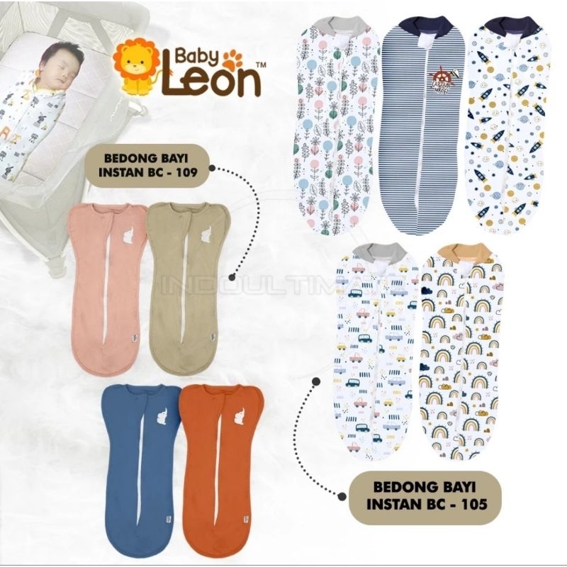 Jual Baby Leon Bedong Instant Baby New Born - Bedong Resleting | Shopee ...