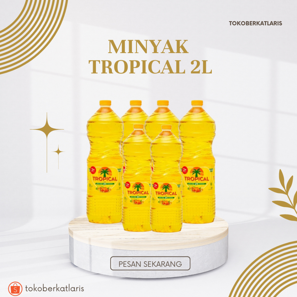Jual TROPICAL Minyak Goreng Cooking Oil Botol 2 Liter | Shopee Indonesia