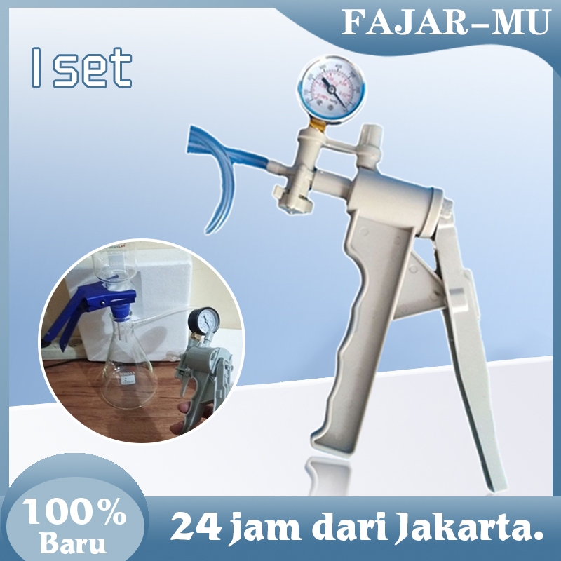 Jual Pompa Tangan Manual Filtrasi Dengan Gauge Hand Vacuum Pump ...