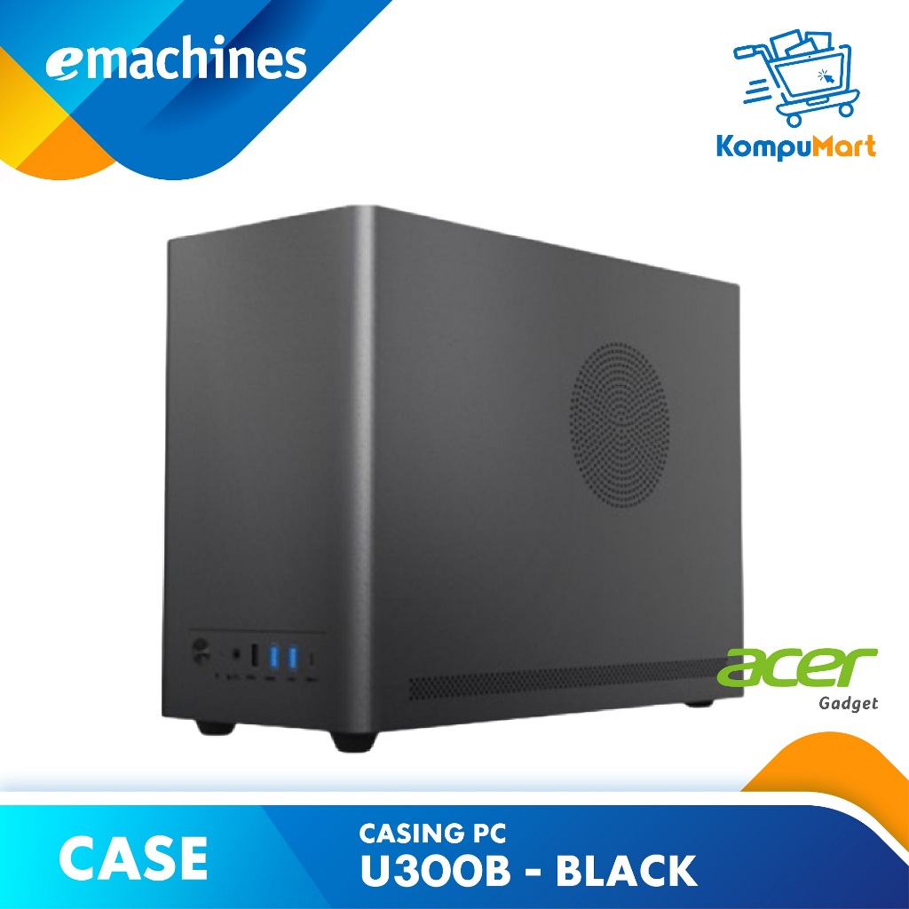 Jual Casing Emachines U300B Black - MATX Case | Shopee Indonesia