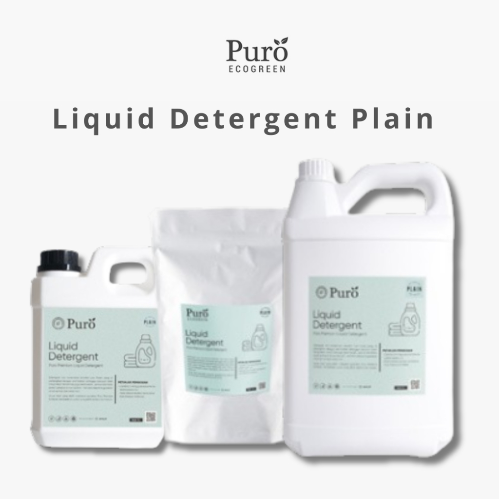 Jual PURO PREMIUM PLAIN Liquid Deterjen - Sabun Cuci Laundry Cair ...