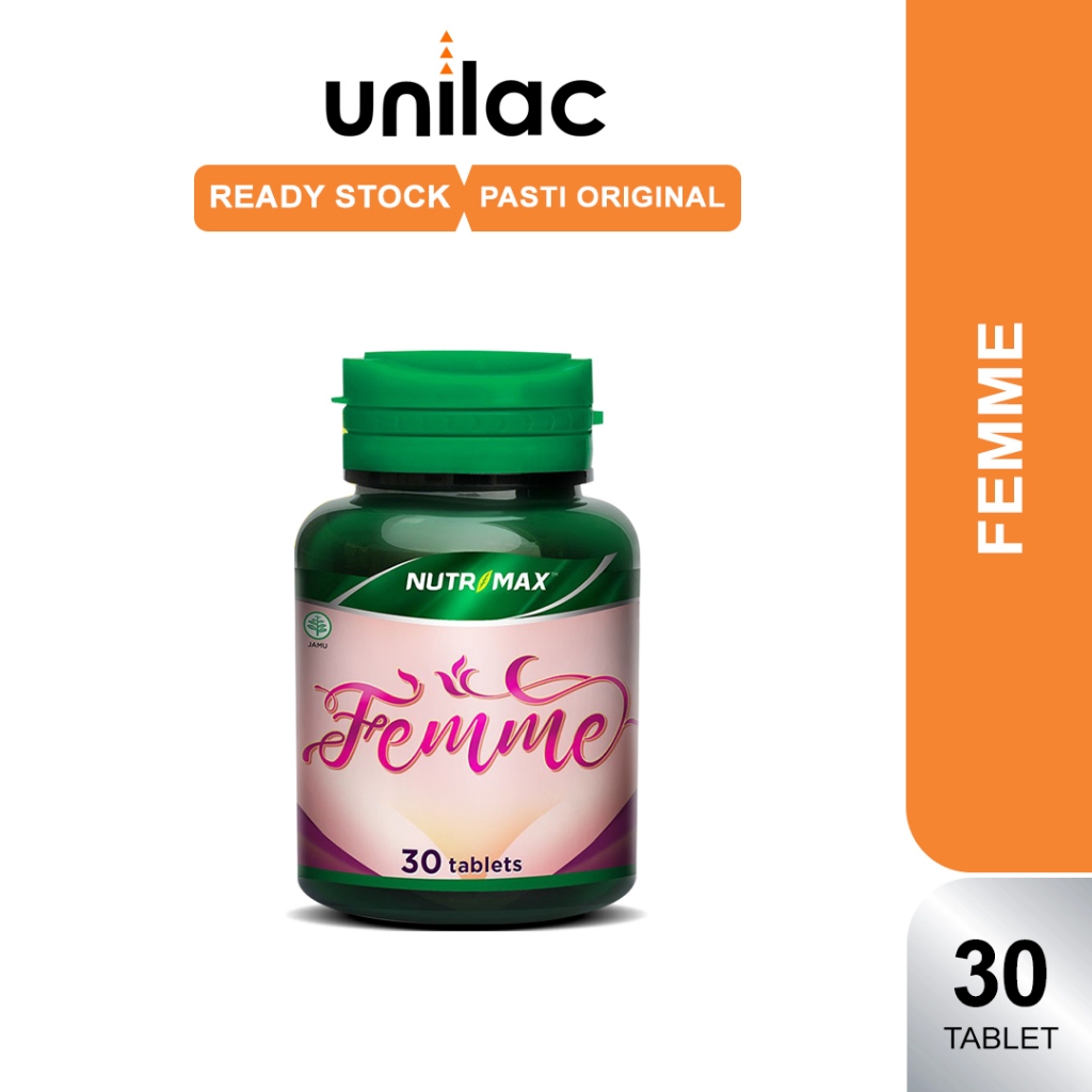 Jual (30 Tablet) Nutrimax Femme Vitamin Keseimbangan Hormon Wanita ...
