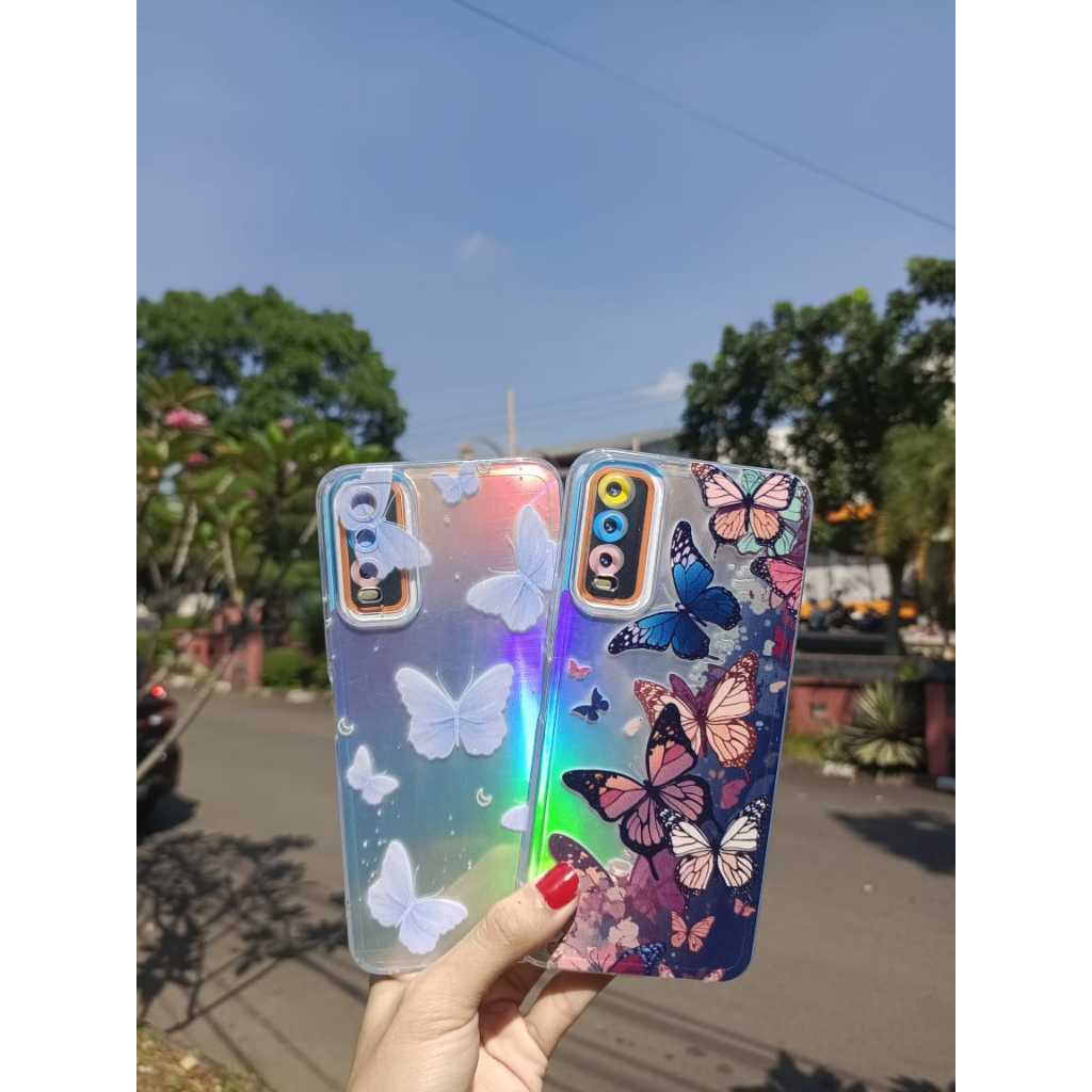 Jual Case HOLOGRAM Fashion BUTERFLY REDMI NOTE 13 4G A1 A2 Casing ...
