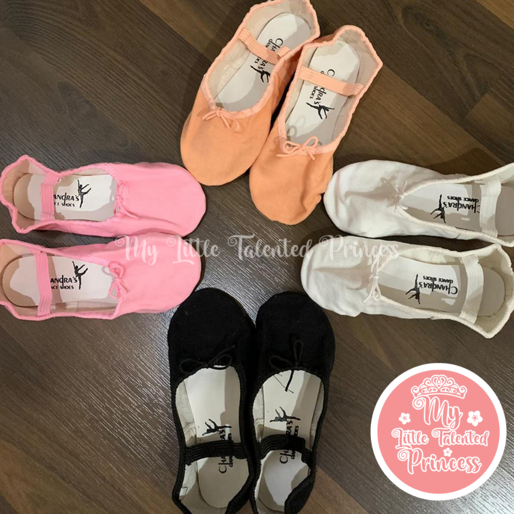 Jual Sepatu Ballet Anak Kanvas Chandra ORI Full Sole - Canvas Ballet ...