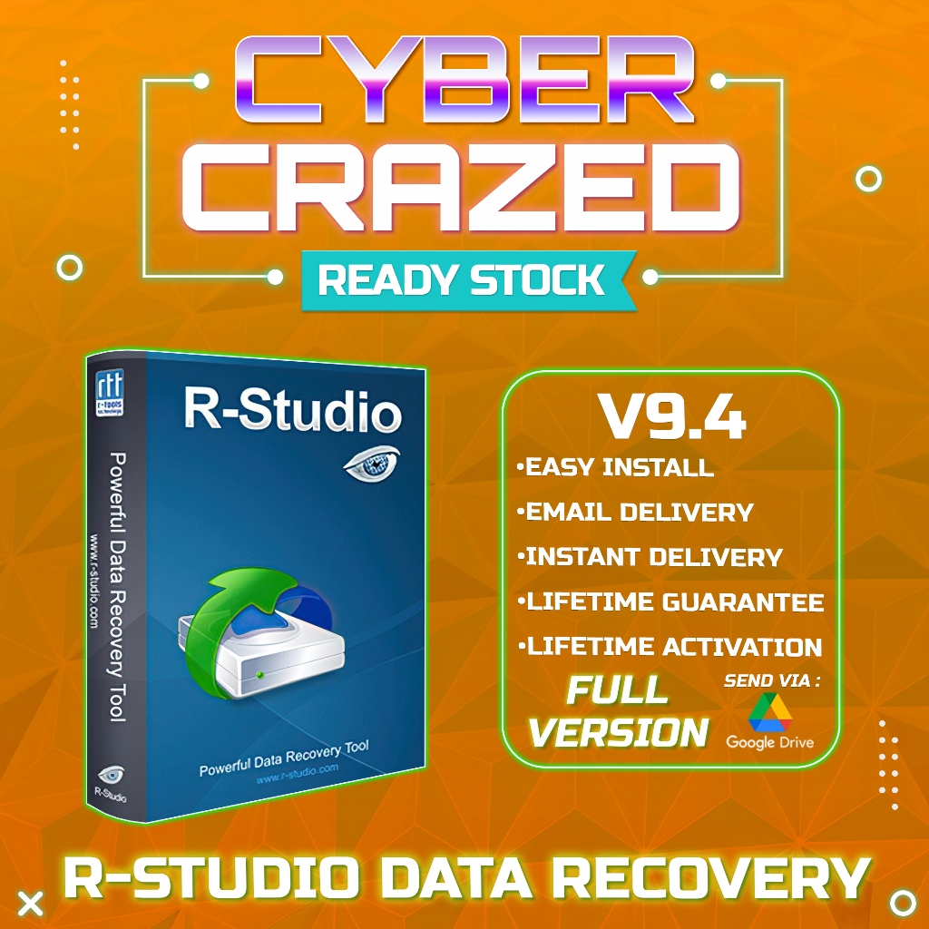 Jual R-Studio Data Recovery Network 9.4 Build 191329 Full Version (Versi Terbaru) | Shopee Indonesia
