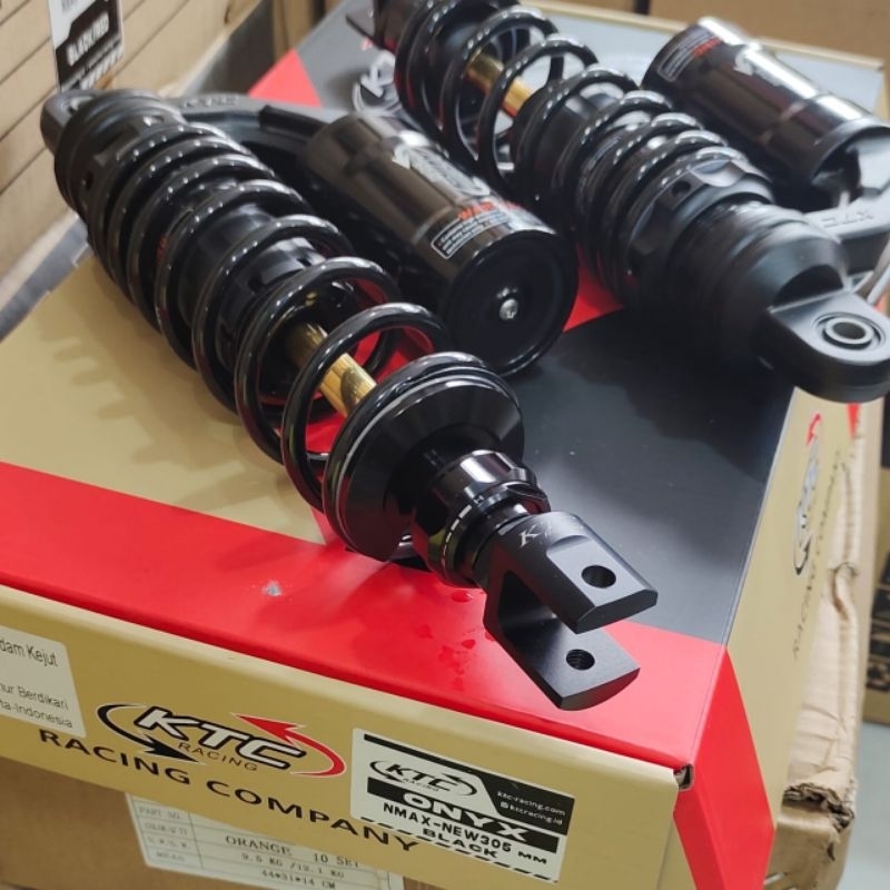Jual shock nmax shock aerox shockbreaker ktc onyx nmax new/aerox 305 ...