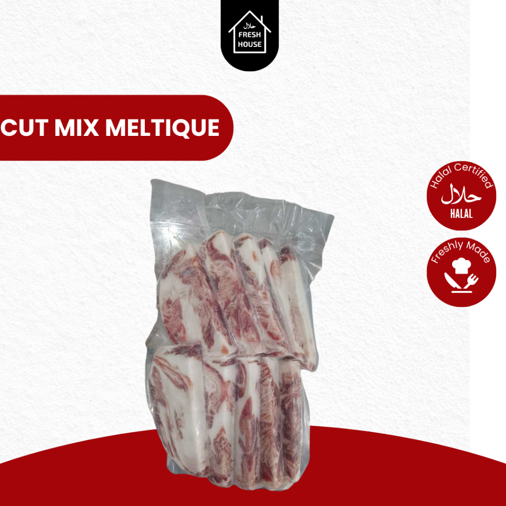 Jual Daging Steak Meltique Cut Mix 1kg | Shopee Indonesia