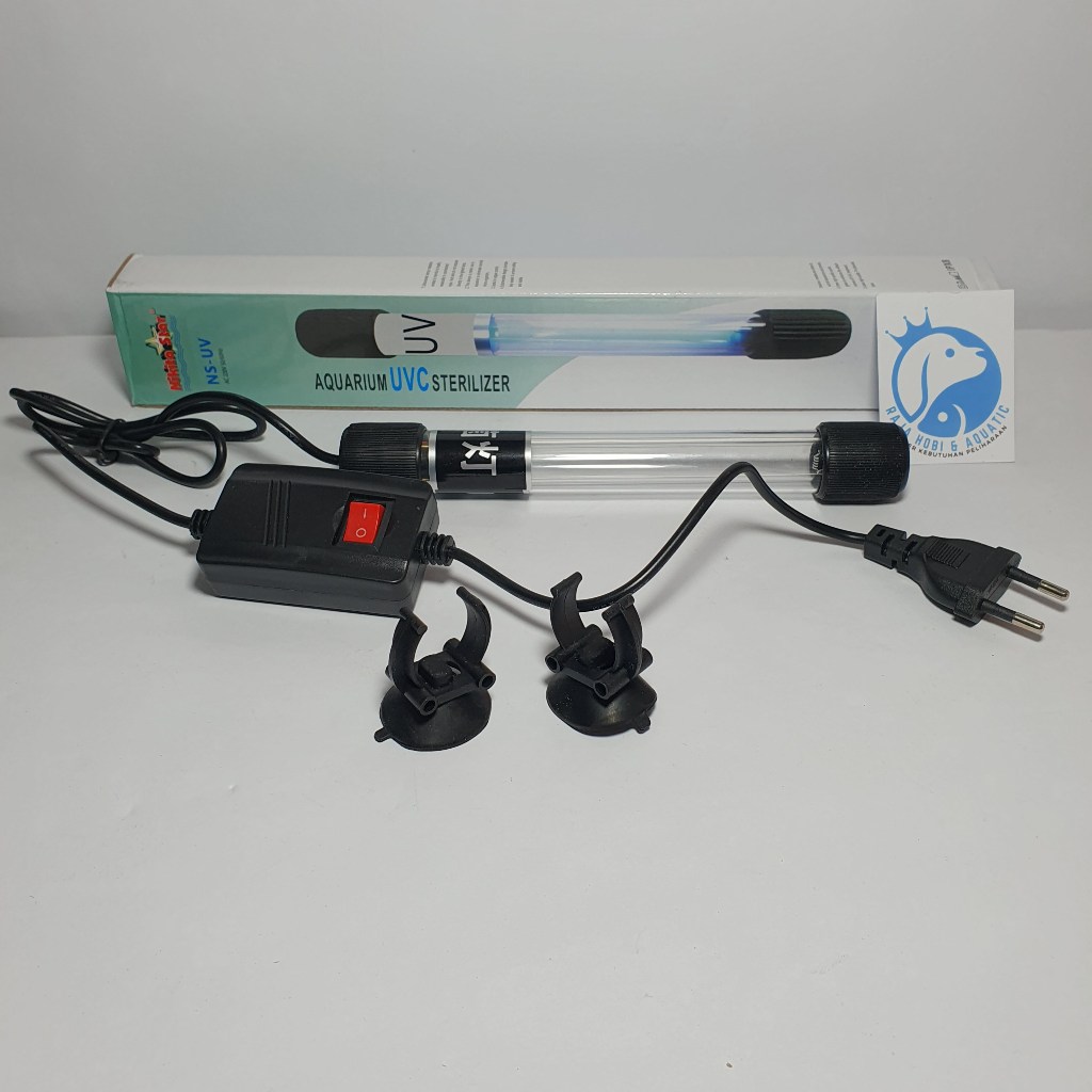 Jual LAMPU UV NIKITA STAR LAMPU PEMBASMI ALGAE LAMPU UV AQUARIUM 9 WATT ...