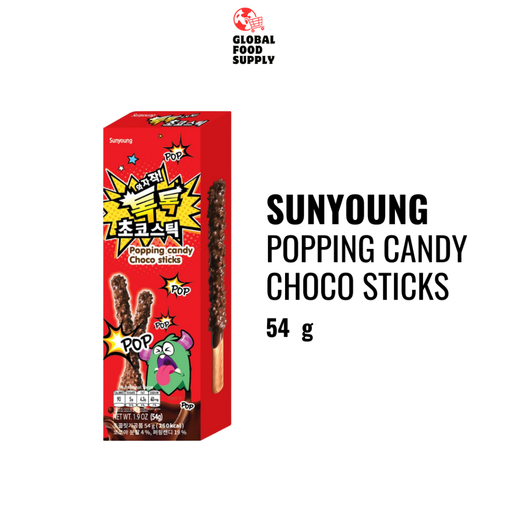 Jual Sunyoung Popping Candy Choco Stick 54 gr | Shopee Indonesia