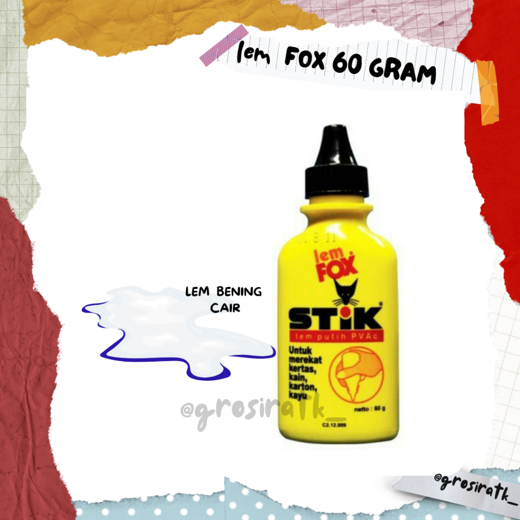 Jual Fox Lem Stik 60 Gram | Shopee Indonesia