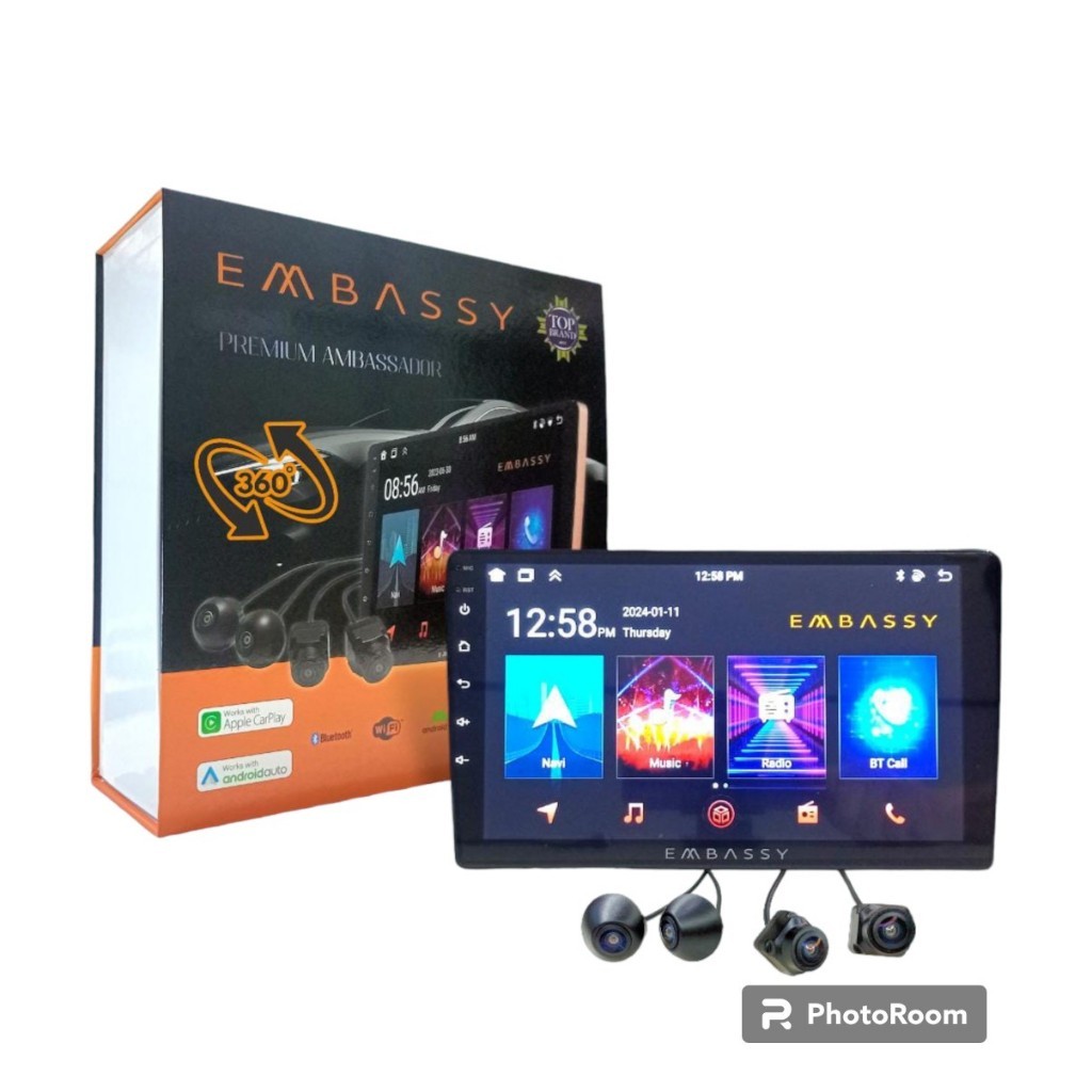 Jual Head Unit android embassy premium ambassador aries 9inch embassy ...