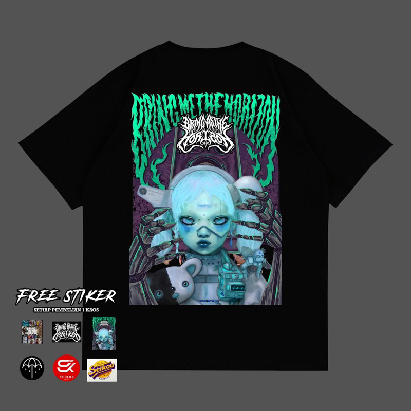Jual Kaos BMTH Post Human : NEX GEN . FanArt Version 2024 | Shopee ...