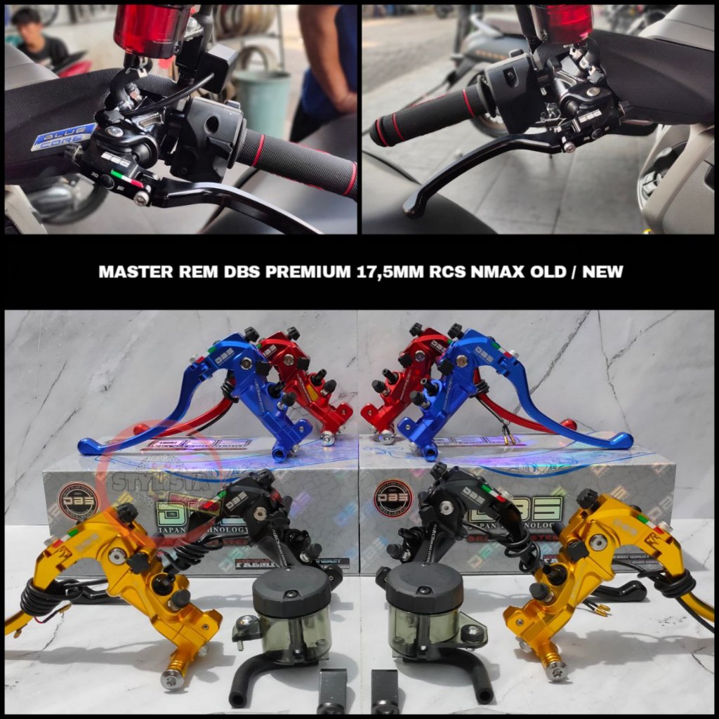 Jual MASTER REM DBS-99 17,5mm NMAX OLD / NMAX NEW / PCX 150 / PCX 160 ...